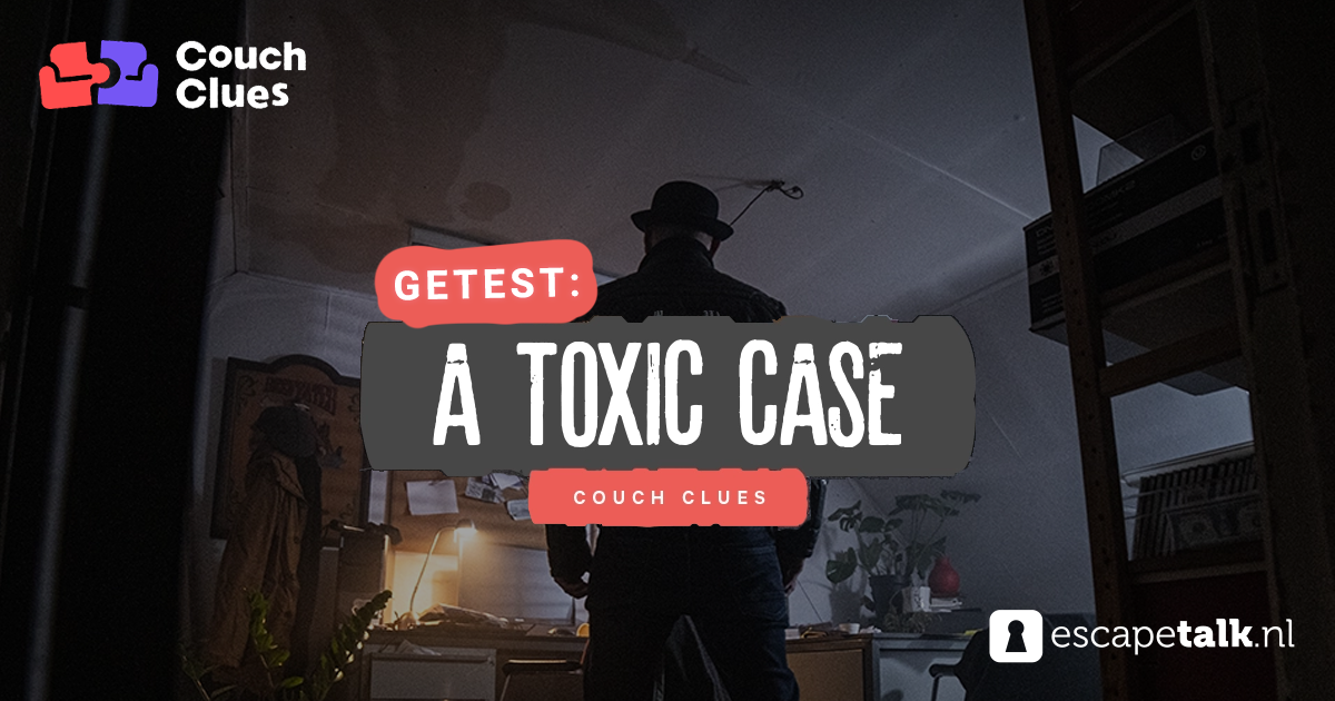 Getest: CouchClues - A Toxic Case - review - escapetalk.nl
