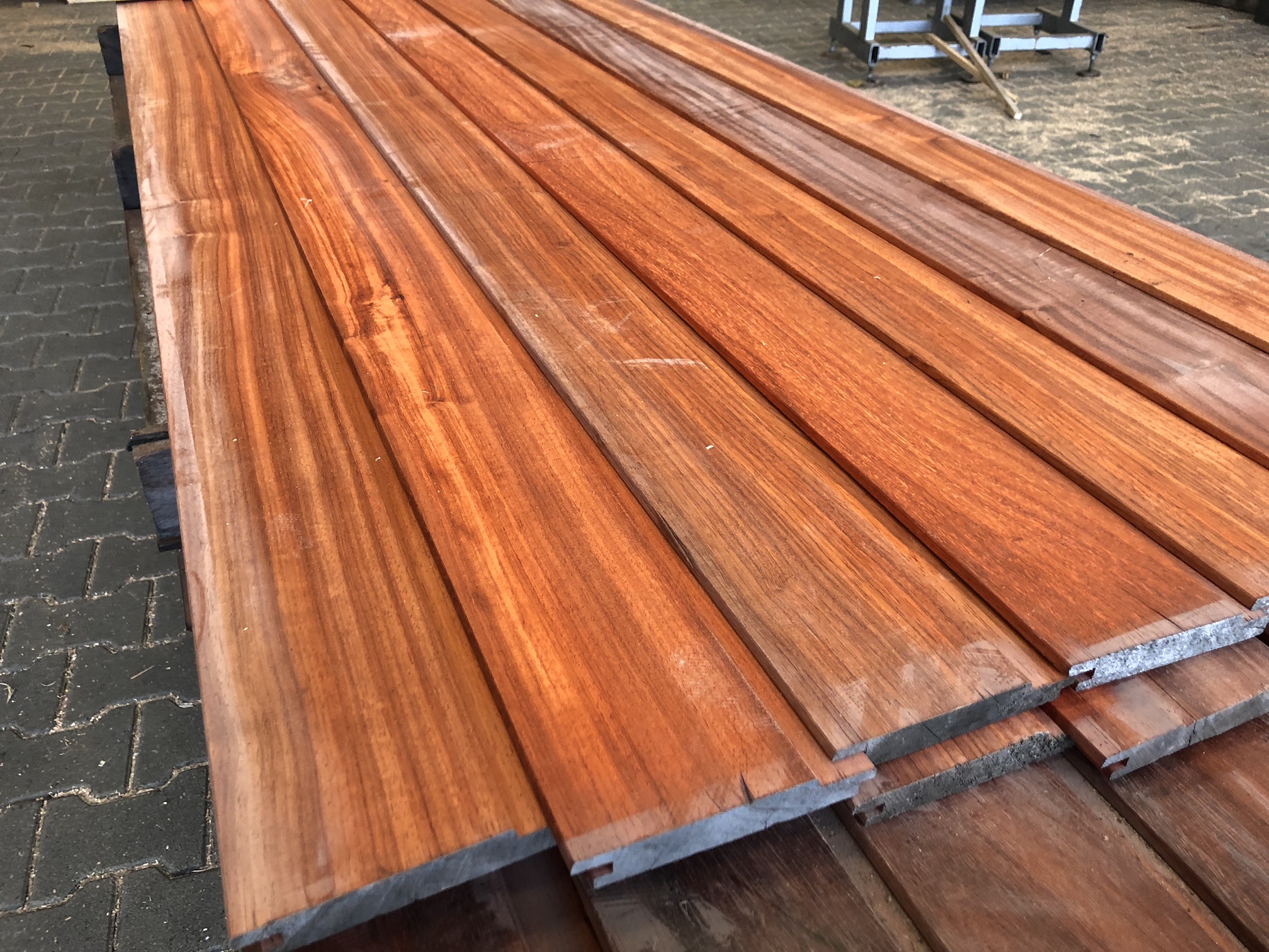 Padouk - Channelsiding (21x125mm) - GevenHout